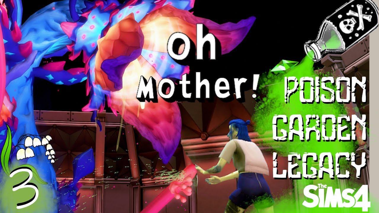 My sims have SERIOUS mummy issues! [Sims 4 Poison Garden Gen 2 #3 ...
