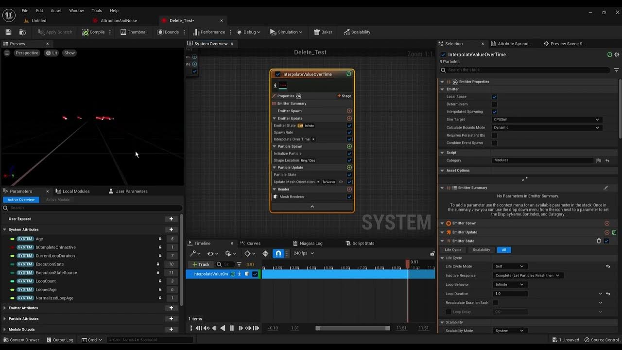 NIAGARA Behavior Sample 006 Interpolate Value Over Time - YouTube
