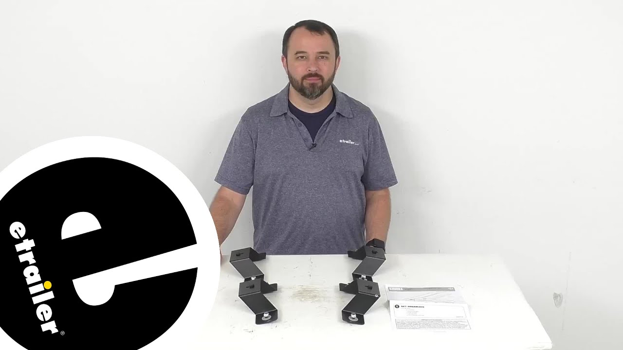 etrailer | Rooftop Tent Mounting Kit for Front Runner Platform Racks ...