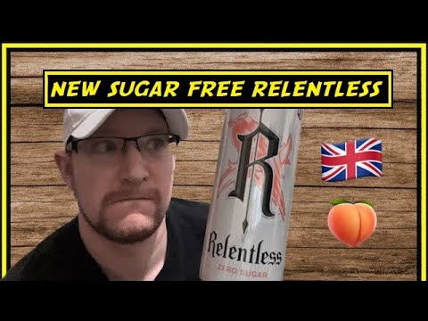 Relentless Sugar Free - Peach 🍑 #review #relentless #energydrink - YouTube