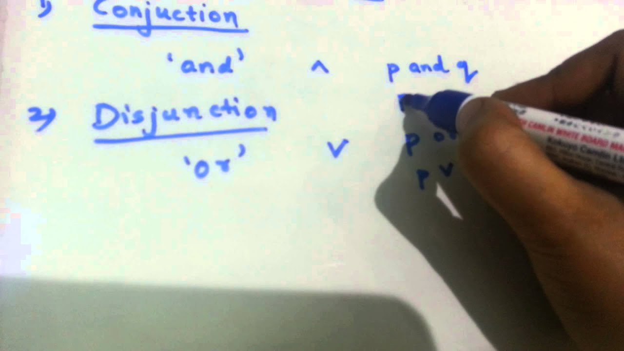 discrete mathematics: mathematical logical connectives example ...