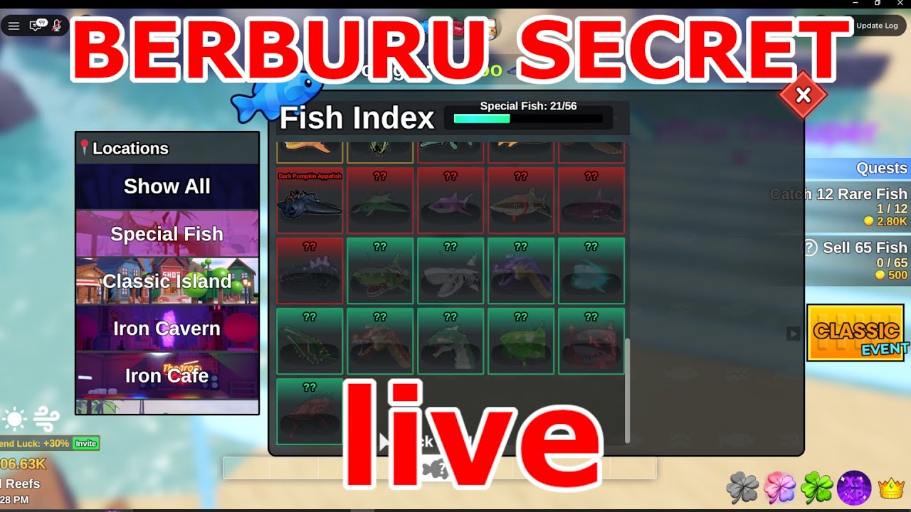 live fish it ,, berburu ikan secret - YouTube