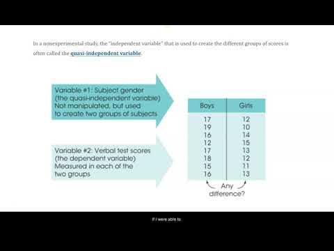 Chapter 1 part 8 quasi independent variables - YouTube
