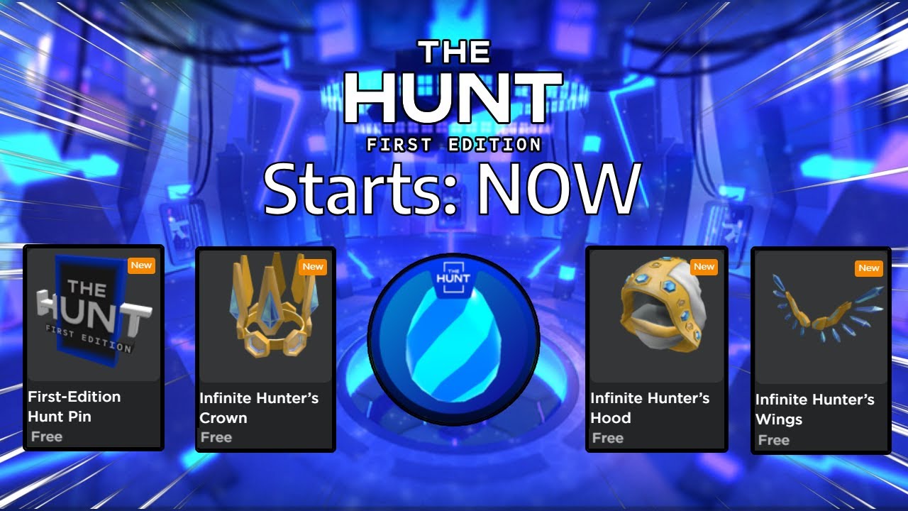 NEW ROBLOX "THE HUNT" EVENT ITEMS RELEASED NOW! - YouTube