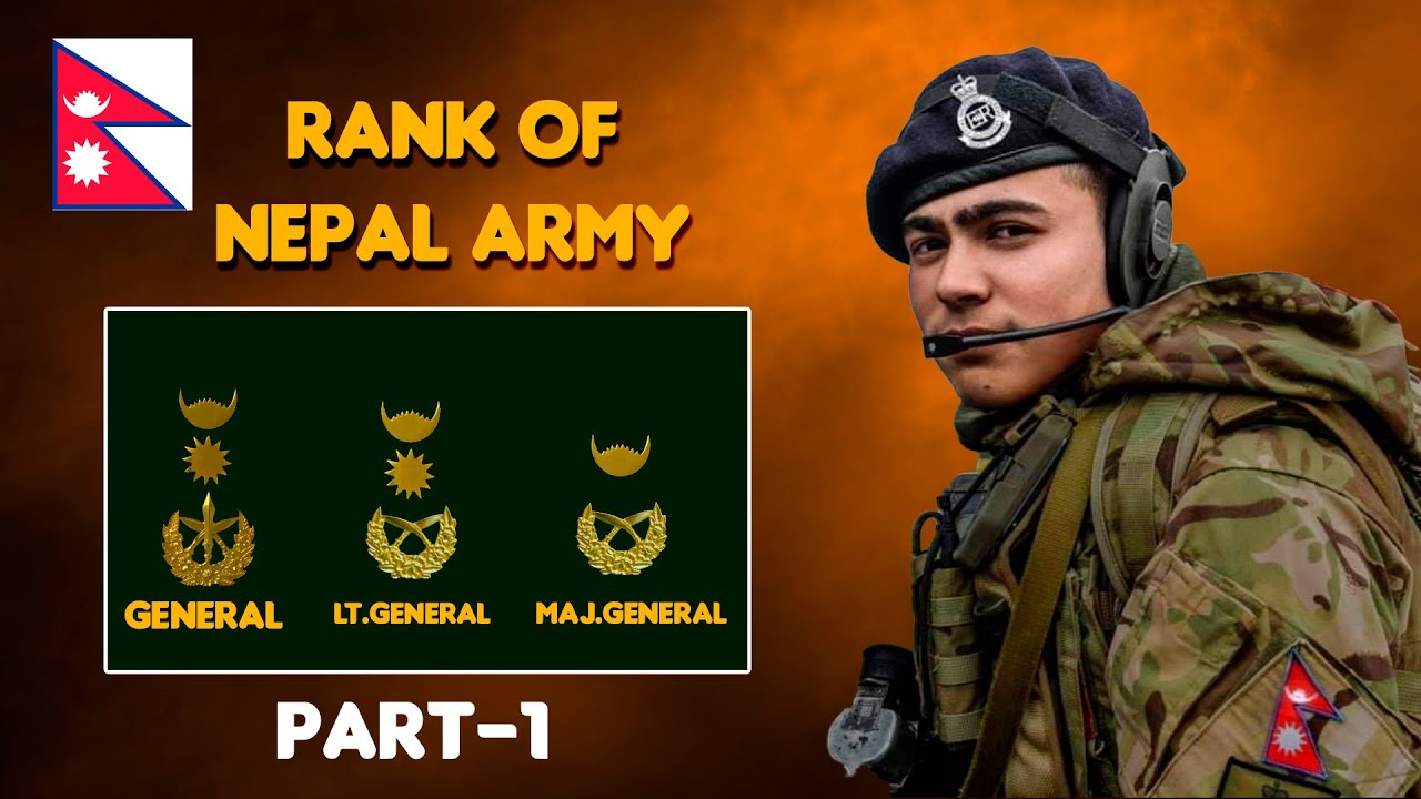 Rank Structure of NEPAL ARMY | Officer Cadet | GK CLASS - YouTube