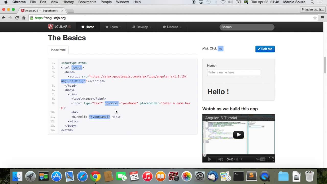 Angularjs O Que é Youtube