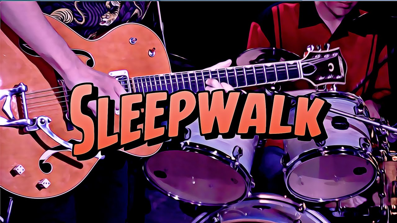Brian Setzer - Sleepwalk (Cover) - YouTube