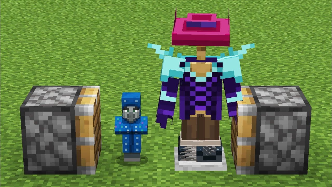 Minecraft baby illusioner + mix minecraft armor = survival? - YouTube