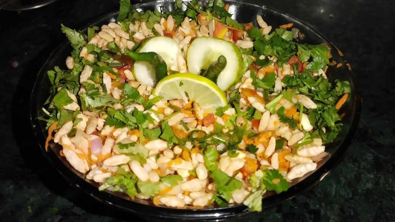 Murmura chat - snack item| Healthy and tasty recipe| Sunitha's Specials ...