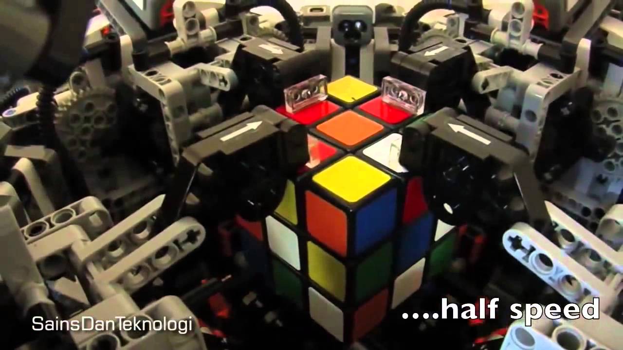 Rubix Robot Mengalahkan Rekor Rubik Tercepat di Dunia - YouTube