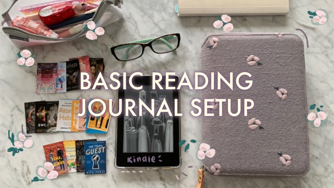 HOW TO DO SIMPLE + BASIC READING JOURNAL SET UP // very easy no fuss # ...