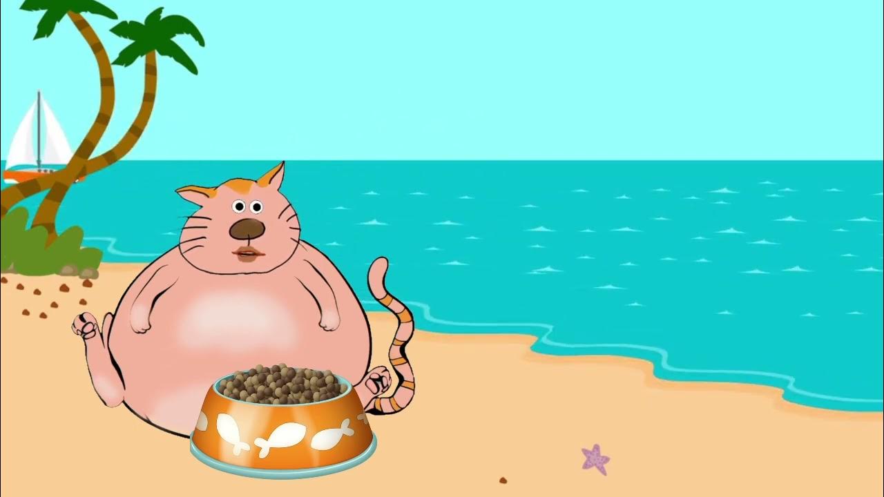 Девушка и алень набросились на кота Youtube
