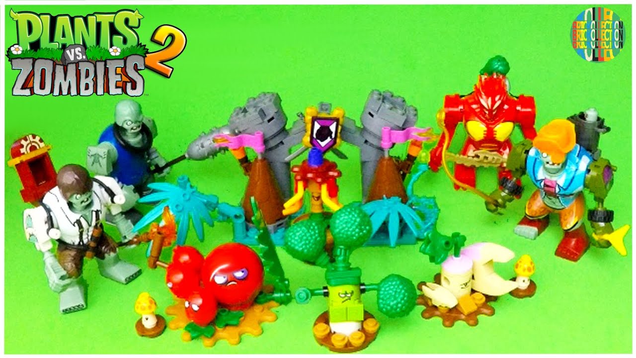 LEGO Plants VS Zombies 2 │ SY1494 4in1 Welcome Arch UNOFFICIAL LEGO ...