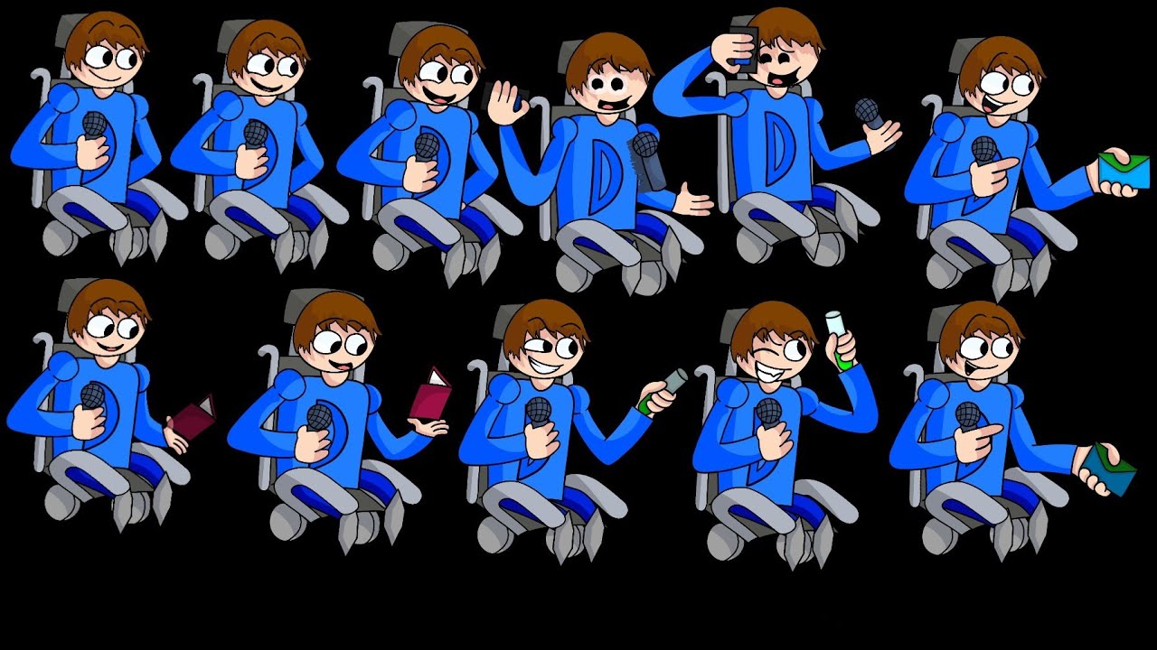 Finally Making Sprites For My Fanmade Alt Dave [Part 1] (FNF Dave and ...