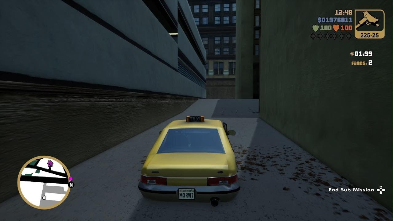 Grand Theft Auto III – Taxi Run - YouTube