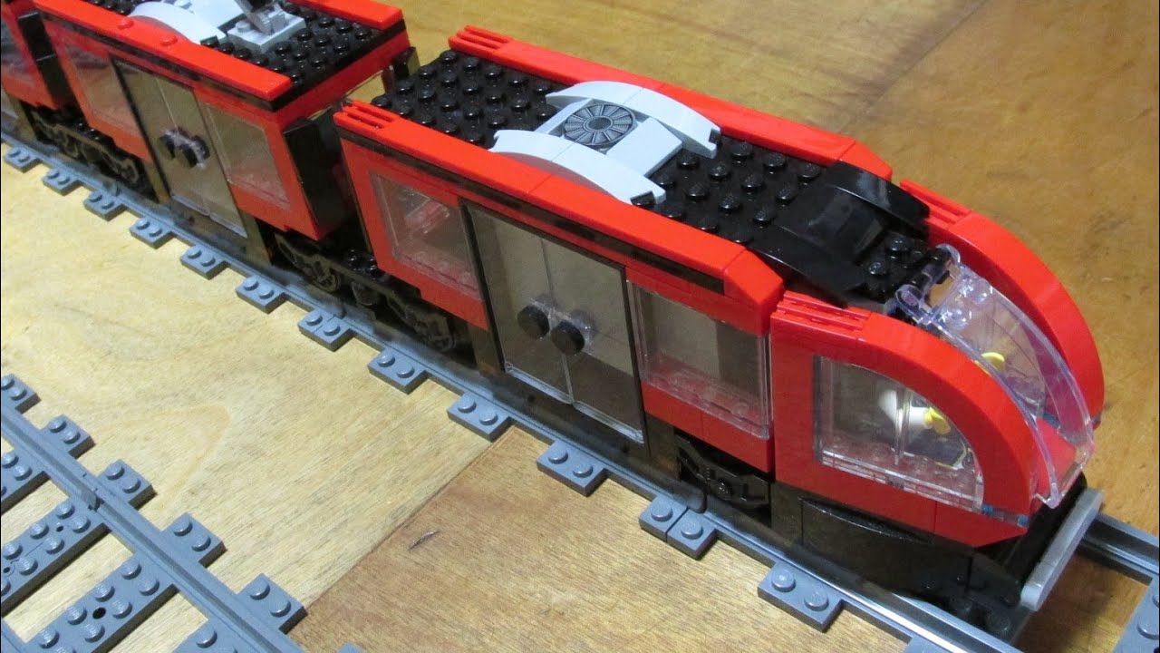How to make motorized Lego Downtown Streetcar(#60423) - YouTube