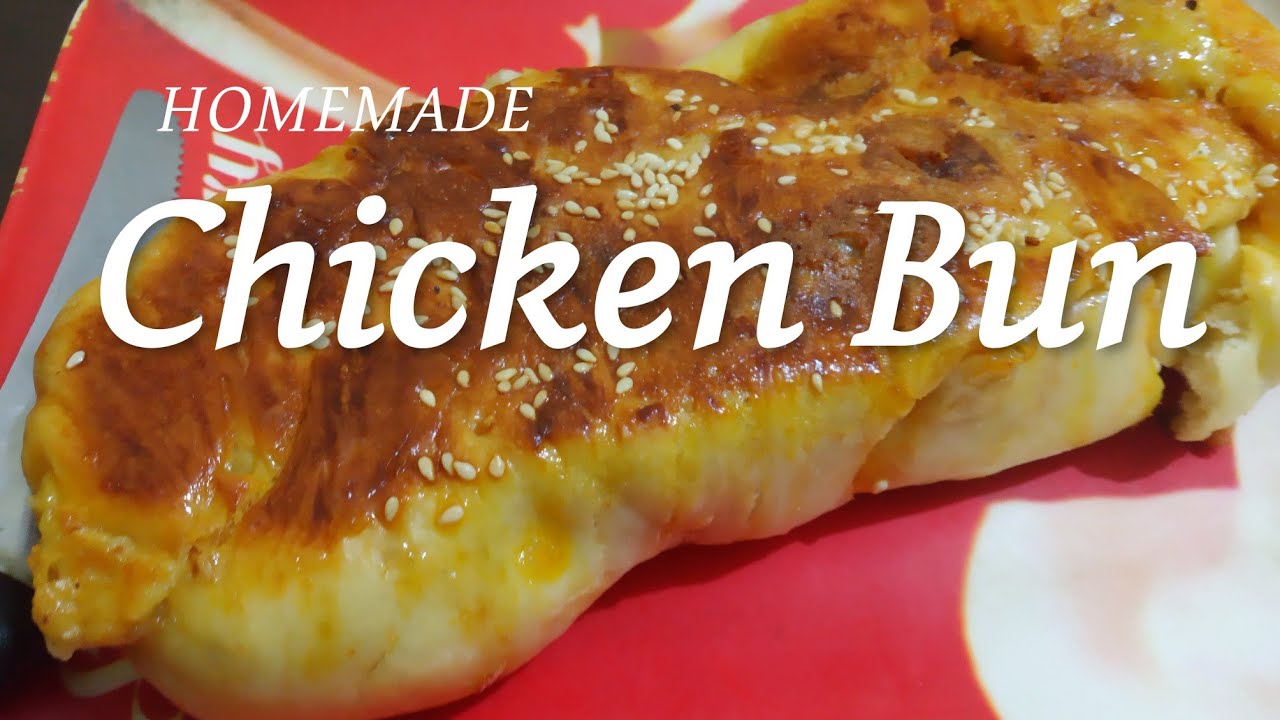 "Chicken ban" easy homemade recipe || চুলায় তৈরি মজাদার চিকেন বনরুটি ...