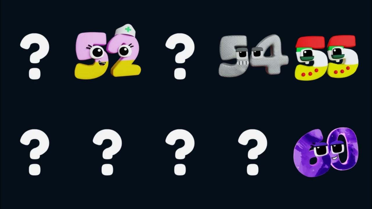 wonderland Numbers characters V0.1 - YouTube