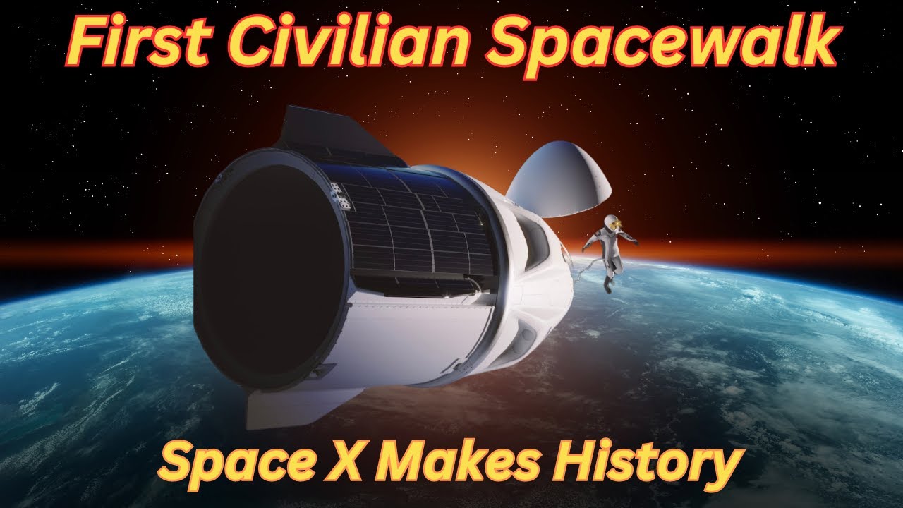 SpaceX's Polaris Dawn: First Civilian Spacewalk! - YouTube