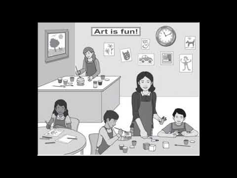 Talk About a Scene 5 (ELPAC Practice Test Grade 2) - YouTube