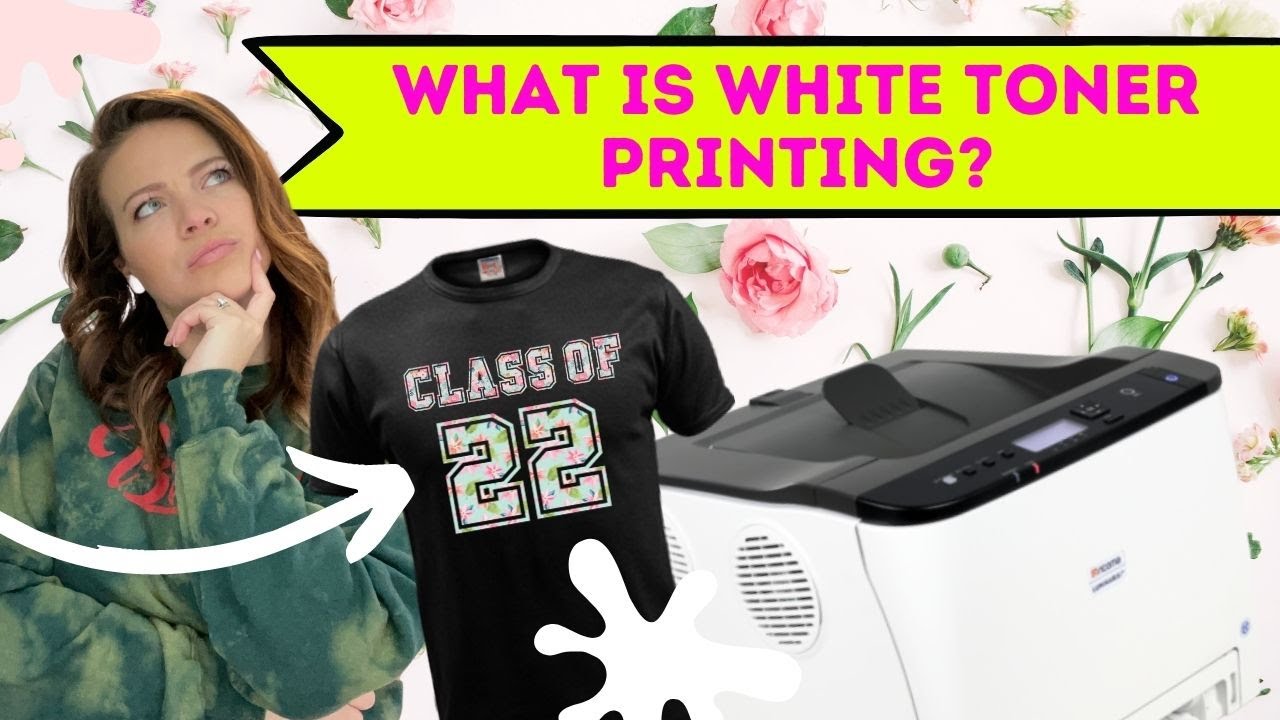 What is White Toner Printing? - YouTube