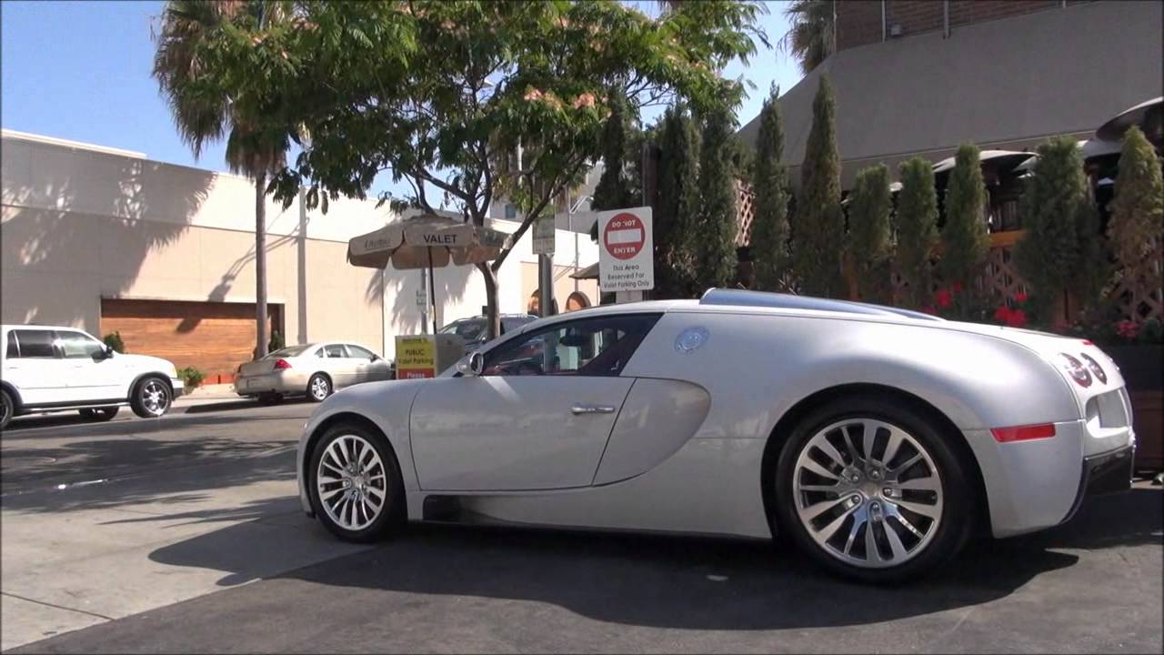 Saudi Arabian Bugatti Veyron Grand Sport in Beverly Hills! - YouTube