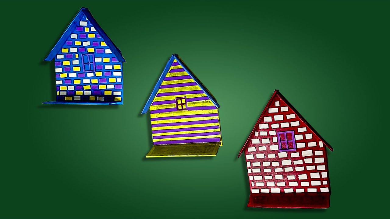 Craft House Video I ART WITH MINI I House Video I DIY I Craft Video ...