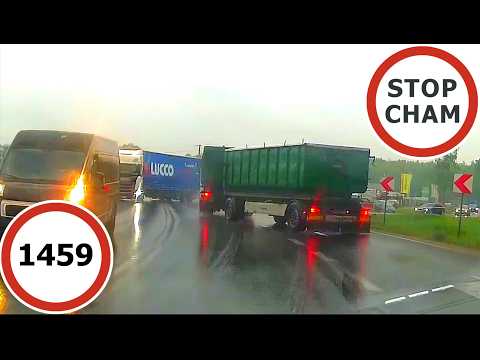 Stop Cham #1459 - Niebezpieczne i chamskie sytuacje na drogach