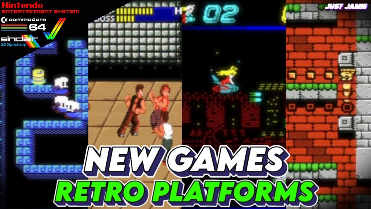 Brand New Retro Platform Games January Q2 (Time Stamps) #homebrewgames ...