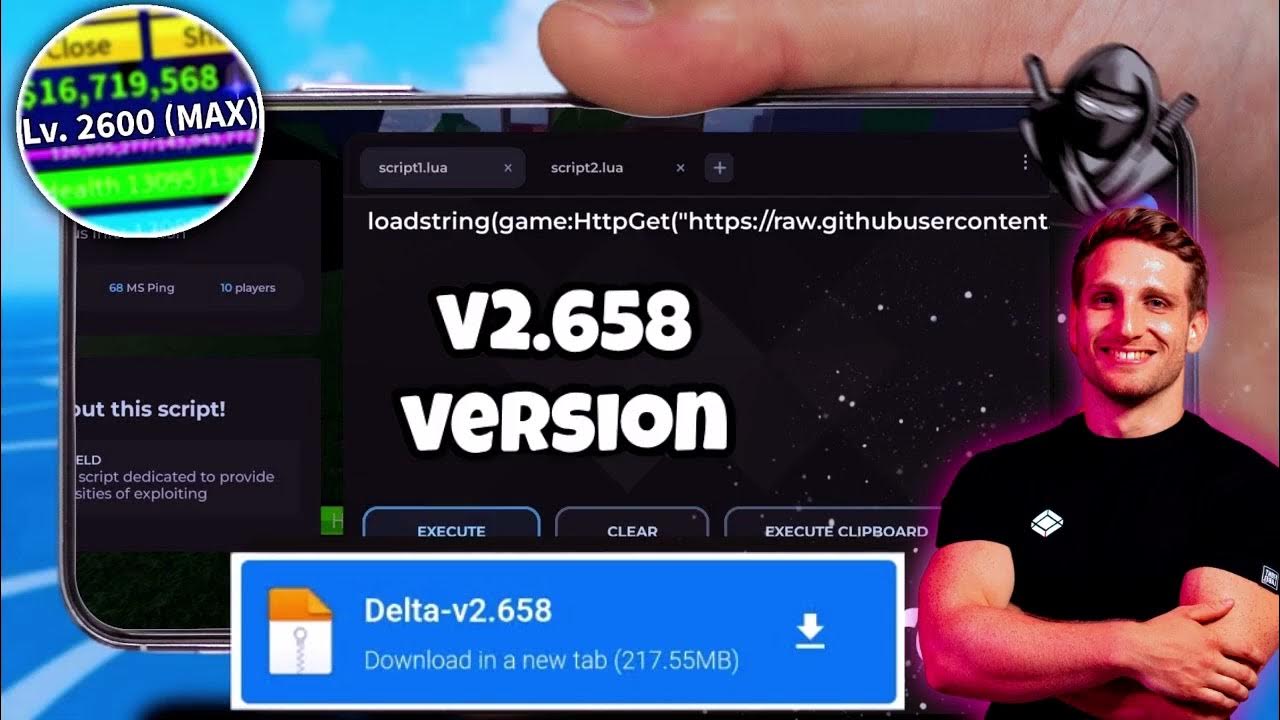 UPDATE! Download & Install Delta Executor Mobile v659 for Roblox on iOS & Android + Redz Hub ...