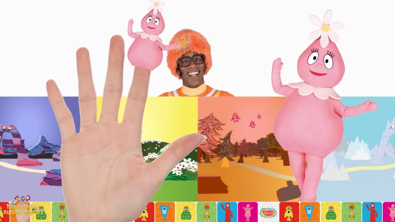 Yo Gabba Gabba Finger Family Song Nursery Rhyme For Kids and Children ...