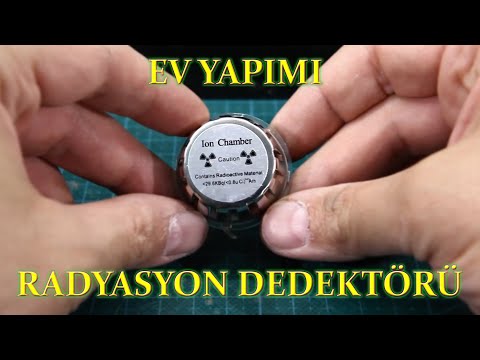 Ev Yapımı Radyasyon Dedektörü / Alfa Partikül Dedektörü