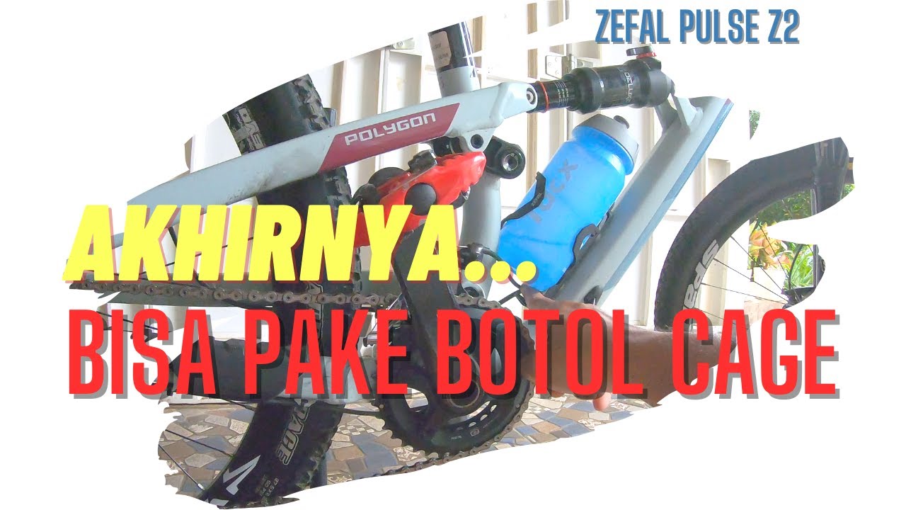 Pasang Botol Cage Zefal Pulse Z2 Untuk Sepeda Fulsus Polygon Siskiu D7 ...