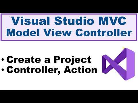 Visual Studio - MVC Model View Controller - 1 of ?? - YouTube
