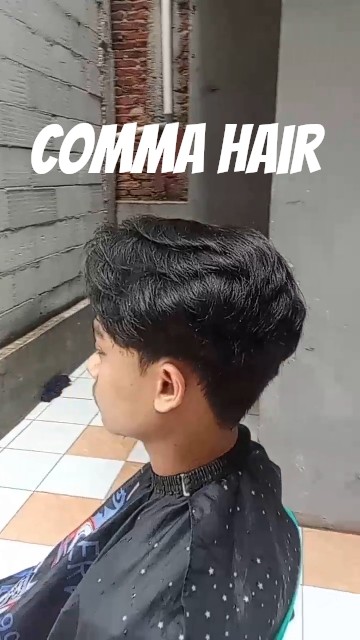 comma hair cut #cukurrambutkeren #haircut #tutorialcukurrambut # ...