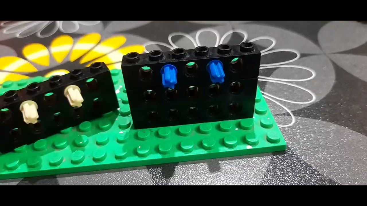 lego gear mechanism stop motion - YouTube