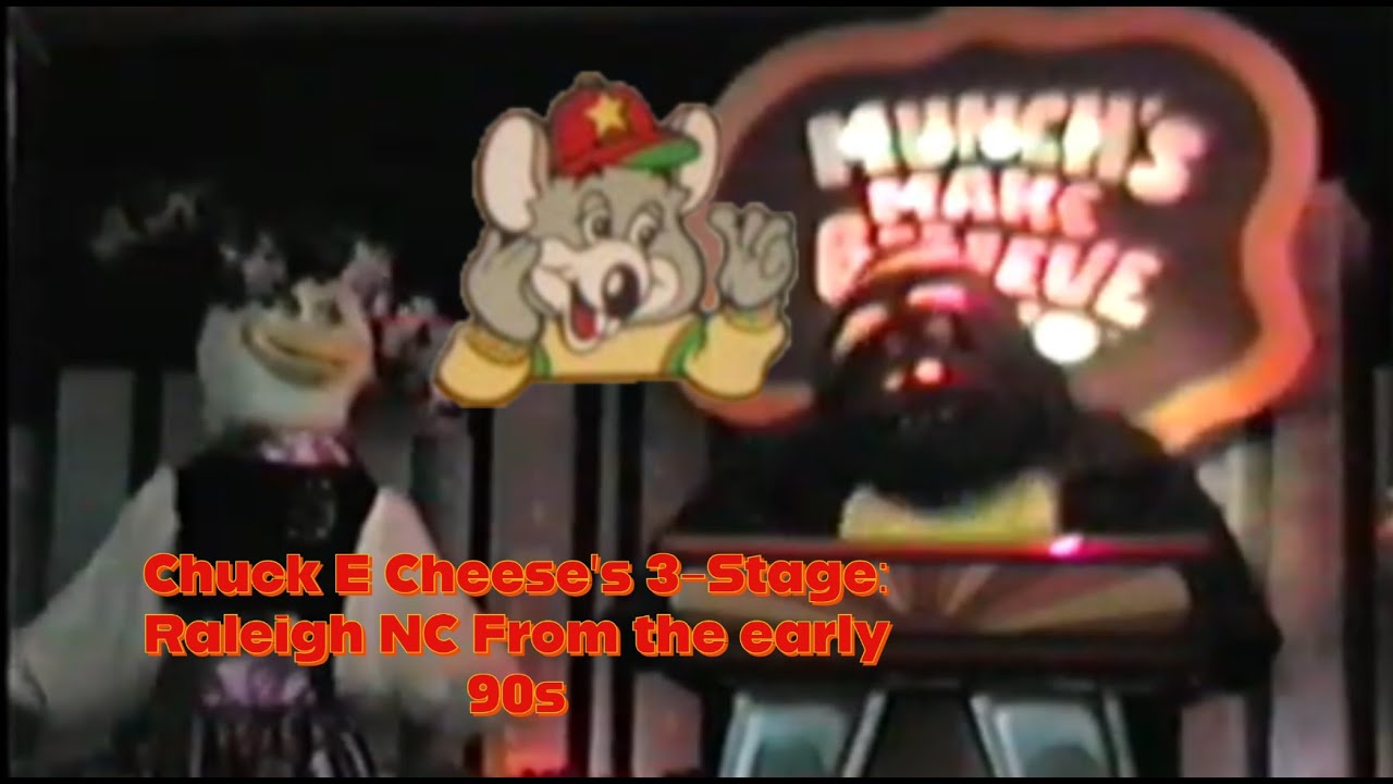 Extinct Stage Chuck E Cheeses 3 Stage Raleigh Nc From The Early 90s