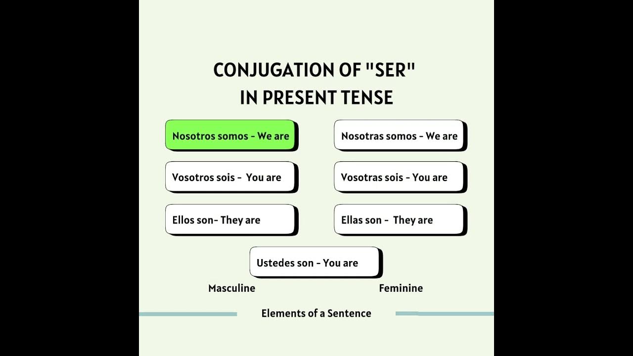 🌟Mastering the Verb "Ser" in Spanish - YouTube