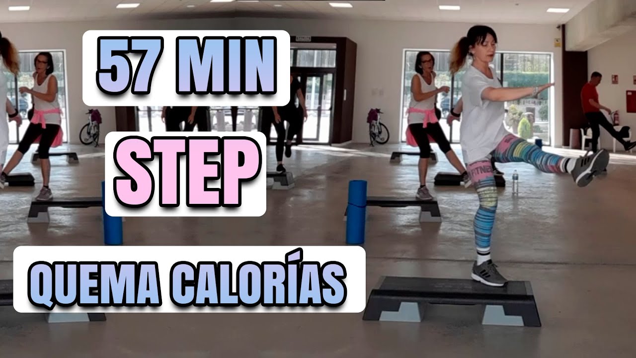 🔥 QUEMA CALORÍAS con el STEP | Rutina para quemar calorías - YouTube