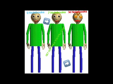 Baldi slaps his ruler slowly to faster - YouTube