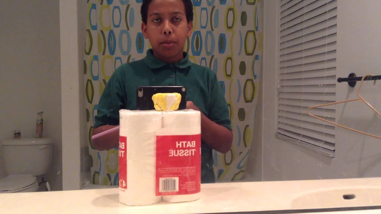 How to; D.I.Y. Spitball launcher - YouTube