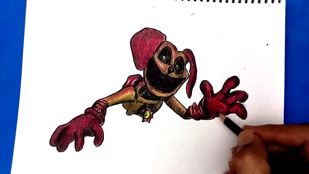 Drawing Scary Dogday Nightmare/Poppy Playtime - YouTube