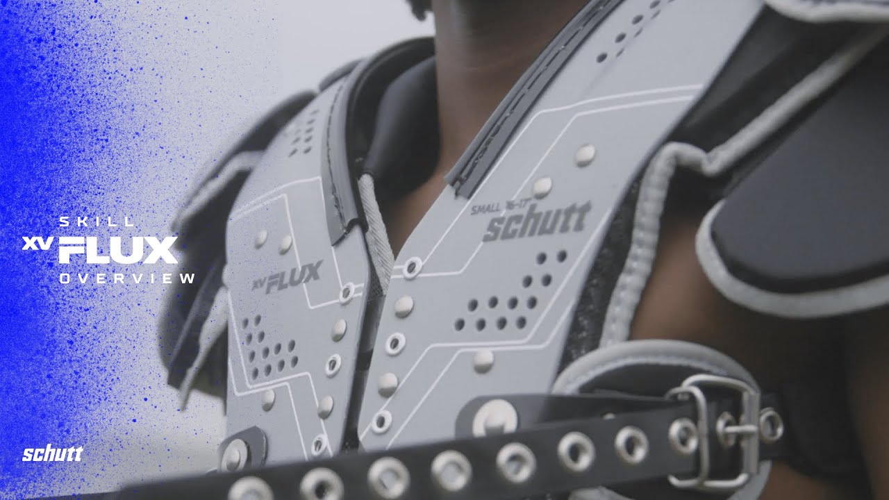 Schutt Varsity XV Skill - Flux Shoulder Pads Overview - YouTube