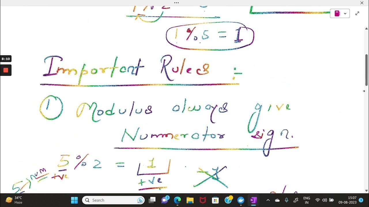 Modulus Operator Understanding Its Significance In Programming Youtube