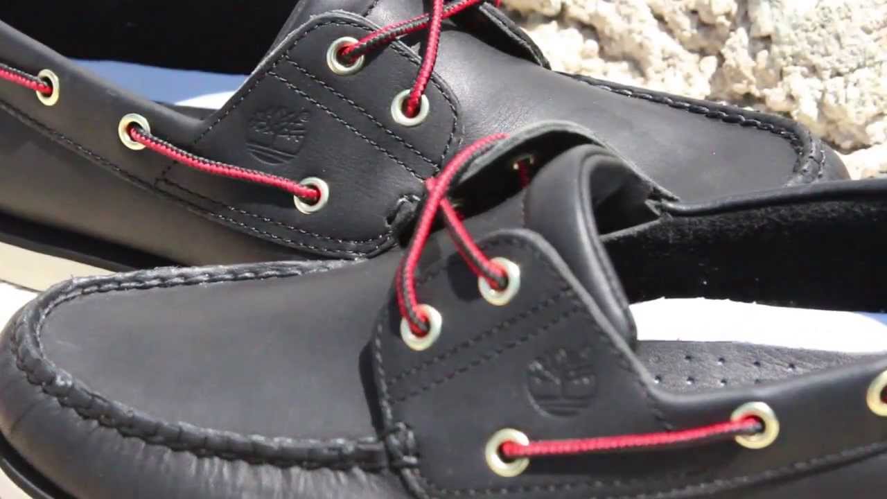 Ruze Shoes: Timberland Classic 2 Eye Boat Shoe - YouTube