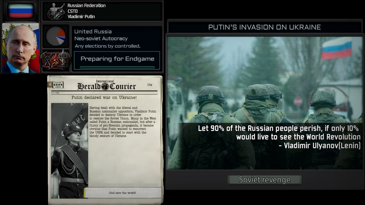 TNO Custom Super Events - Putin's Invasion - YouTube