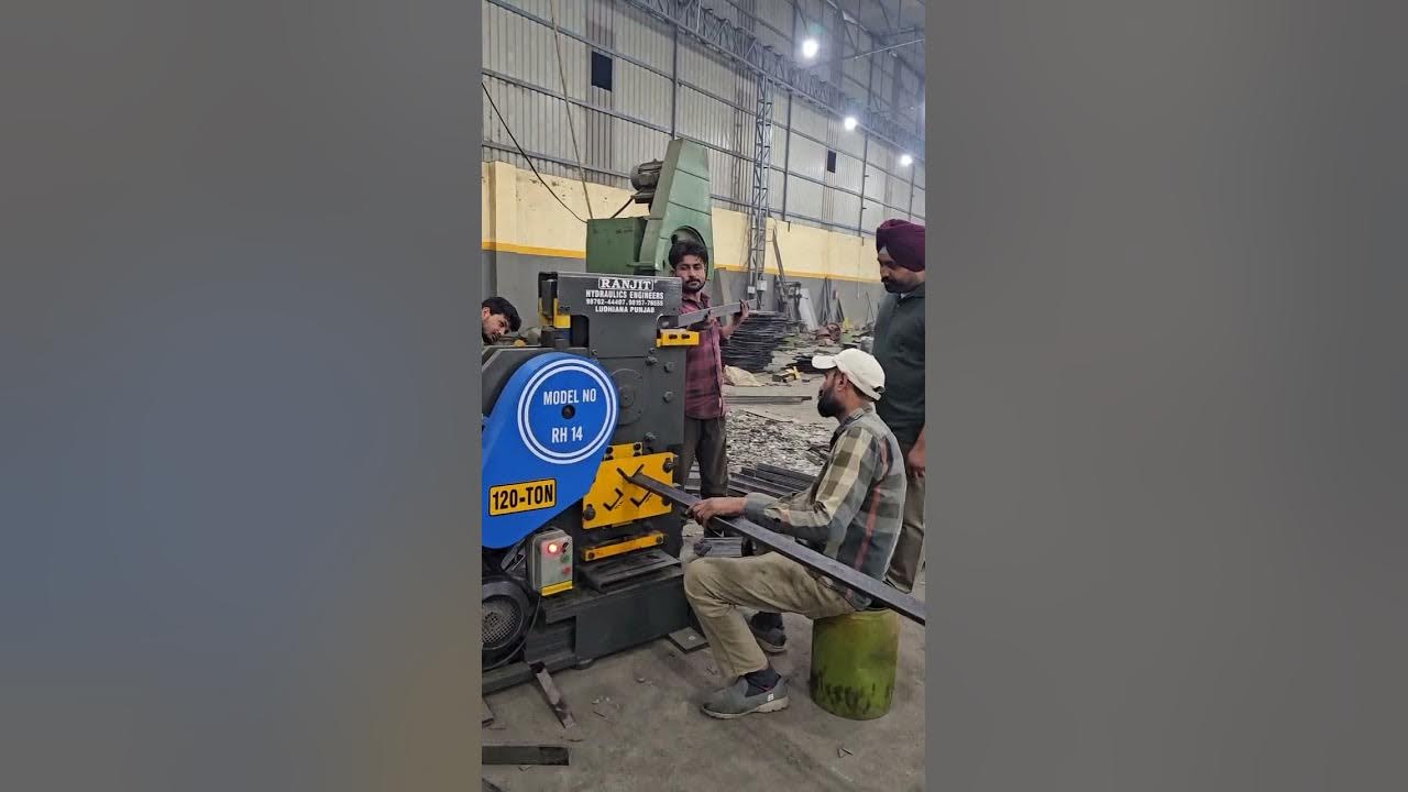 Cutting & Punching Machine #welding #machine #automobile #rh14 - YouTube