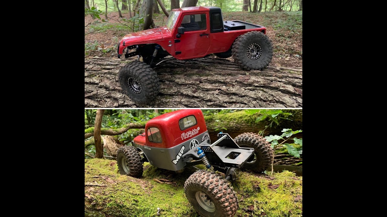 Xtrem Climbing Crawler! Gspeed Tgh v3 forward motor axial scx10 2 ...