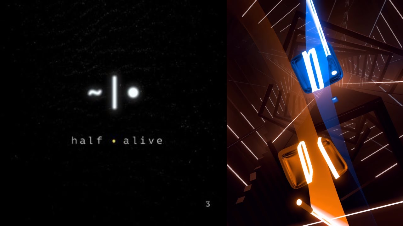 half•alive - the fall in Beat Saber | full combo - YouTube