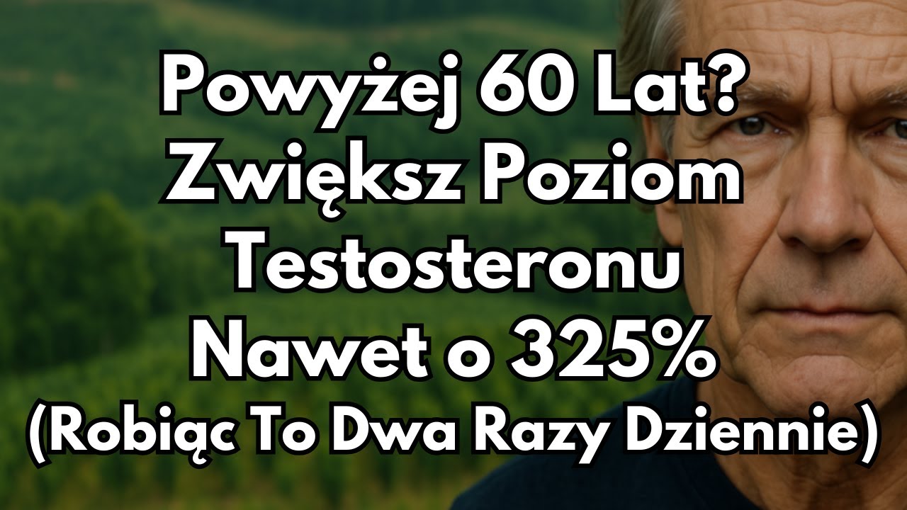 Seniorzy, róbcie to dwa razy dziennie, aby mieć poziom TESTOSTERONU jak ...